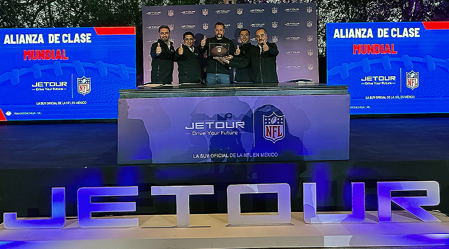 Jetour y NFL lanzan convenio