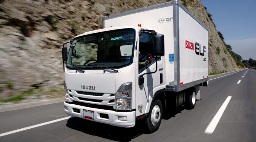 Descubre el nuevo Isuzu ELF 350 Euro VI para transporte de carga